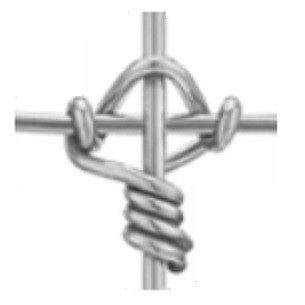 Fence Kit 111 (7 x 70 All Metal Black Fixed Knot) NEW