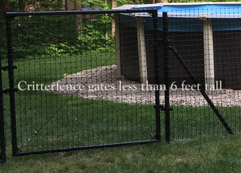 2ft tall access gates
