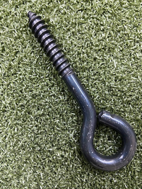 Garden fence eye bolt