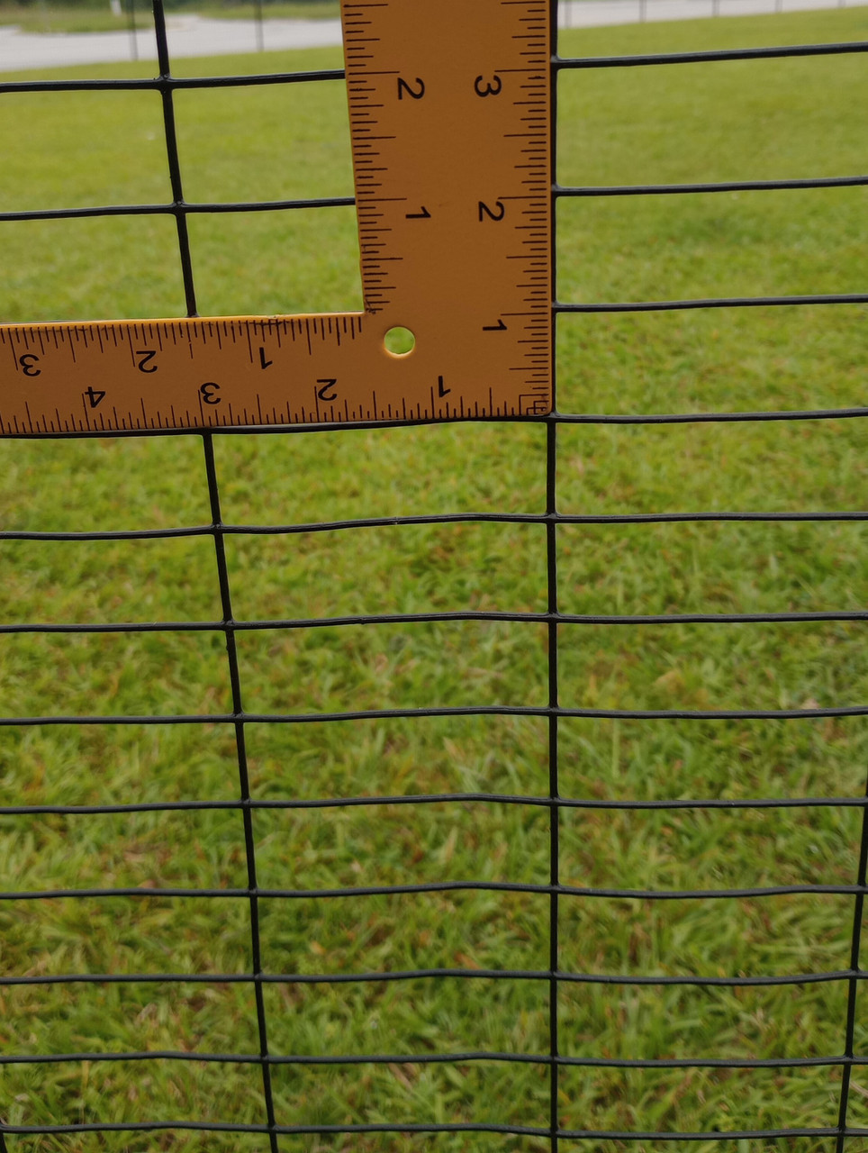 Critterfence 5x100 Black Metal Fence (16GA – Graduated Welded Wire)