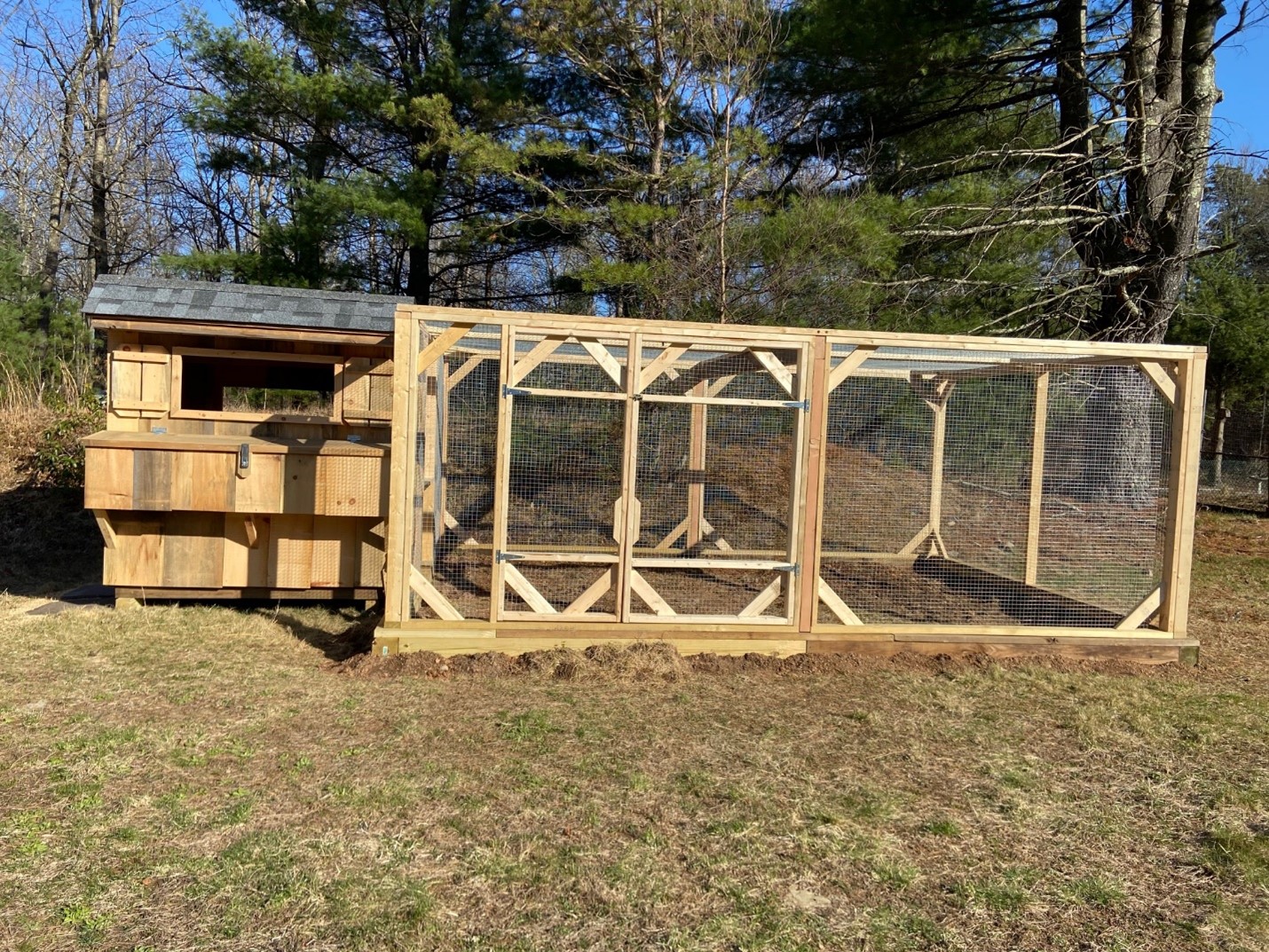 Tom's Chicken Coop - Critterfence® Fencing