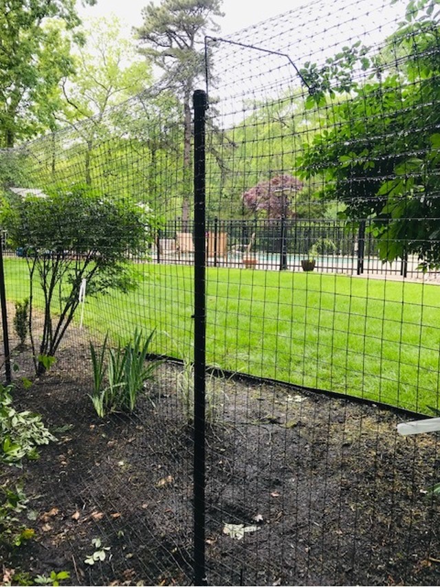 Metal and No Climb Fence - Critterfence® Fencing