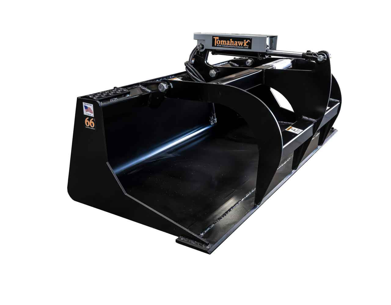 Buy Tomahawk 66" One-Cylinder Grapple Bucket | Heavy-Duty Tomahawk 66 ...