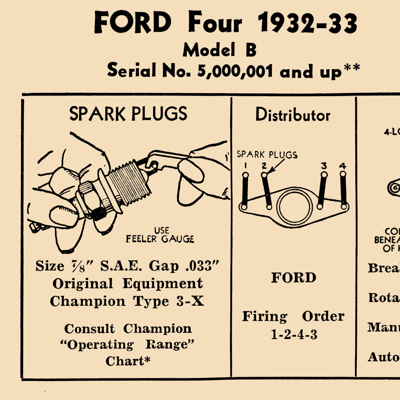 Shop Manuals - Specification Charts - Ford Specification Chart ...