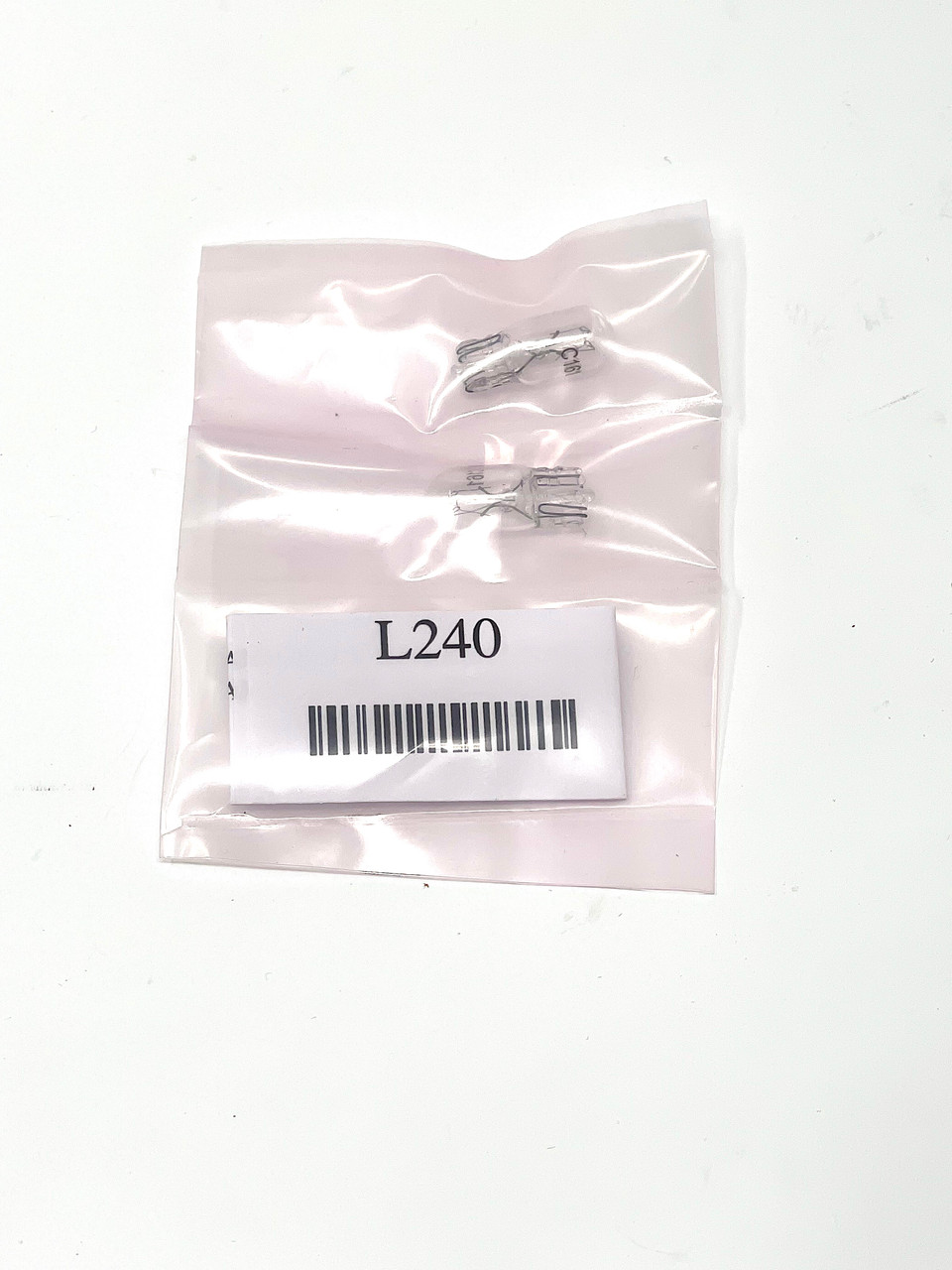 2-PACK MINIATURE 12V LAMP, SINGLE FILAMENT, 1CP-L240