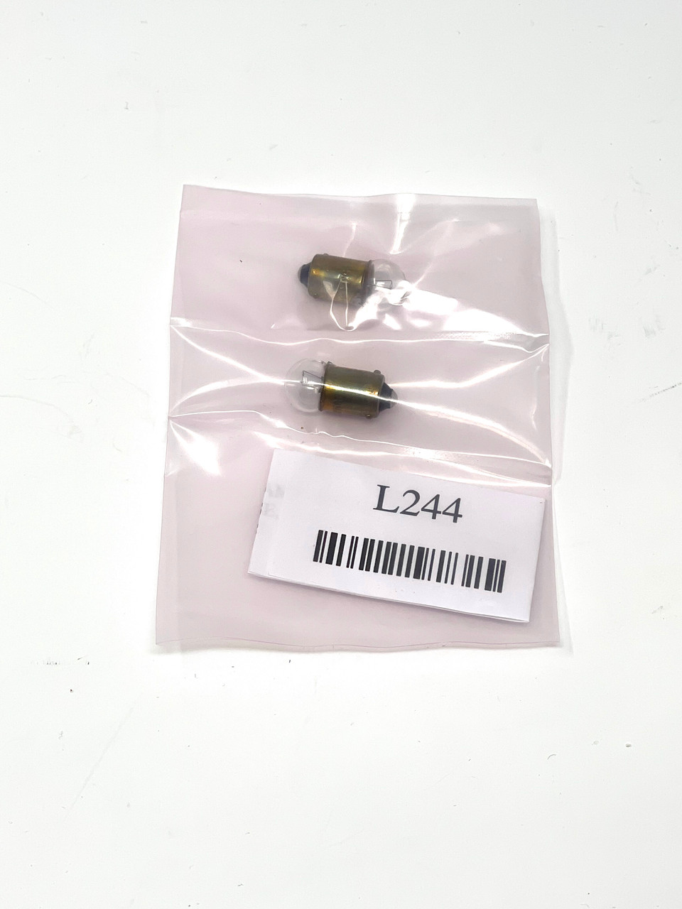 2-PACK MINIATURE 12V LAMP, SINGLE FILAMENT, 1CP -L244