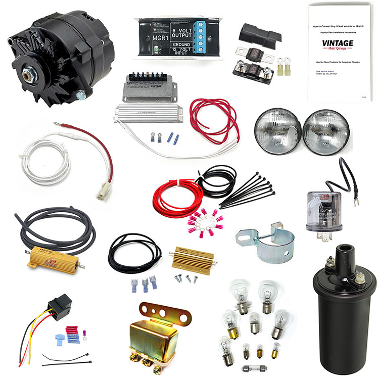 Chrysler 1946,1947, 1948 12 volt conversion W/ M6 semi auto ...