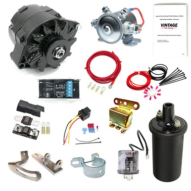 1948-1951 Ford H Series Car Truck Flathead Six 12 volt conversion kit ...