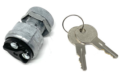 Key switch 2-position Ignition Off-Ign "shorty" KS2