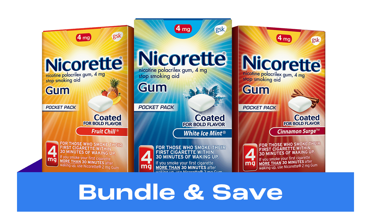 Shop for Nicotine Product Bundles | Nicorette