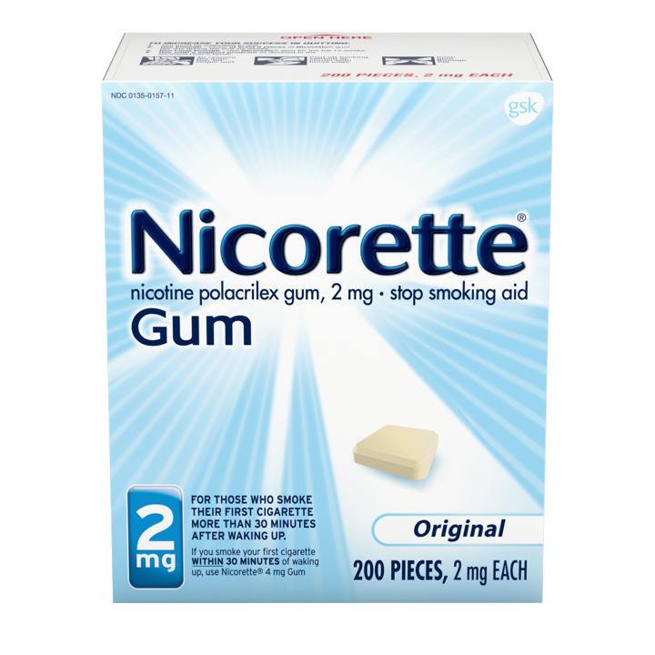 Nicorette Gum Original Flavor 2 mg (110 ct) | Nicorette