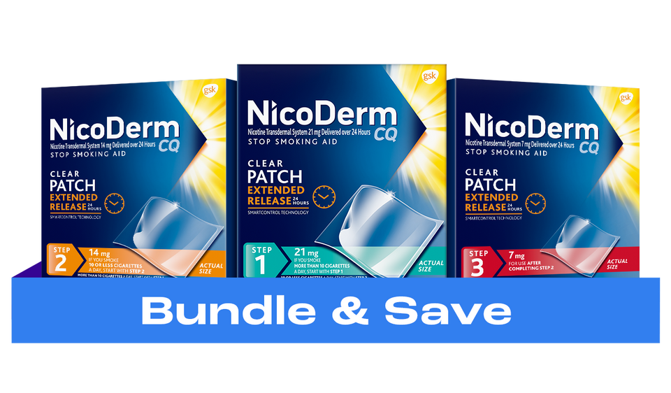 NicoDerm® CQ® Patch Step 1