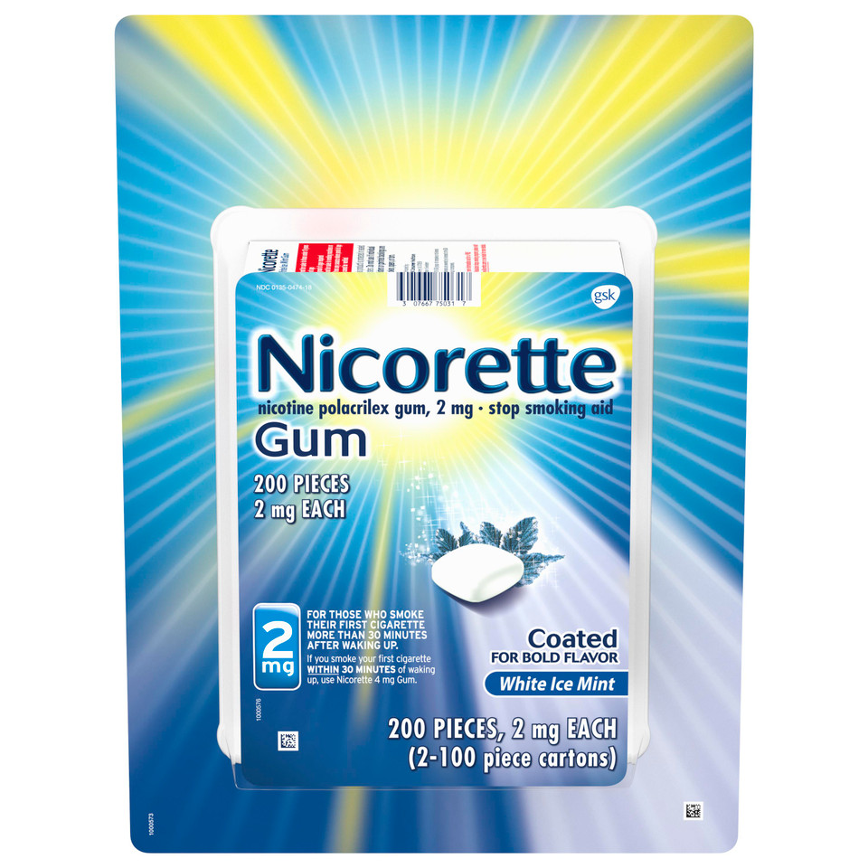 Nicorette® 2mg Gum Original Flavor 200ct