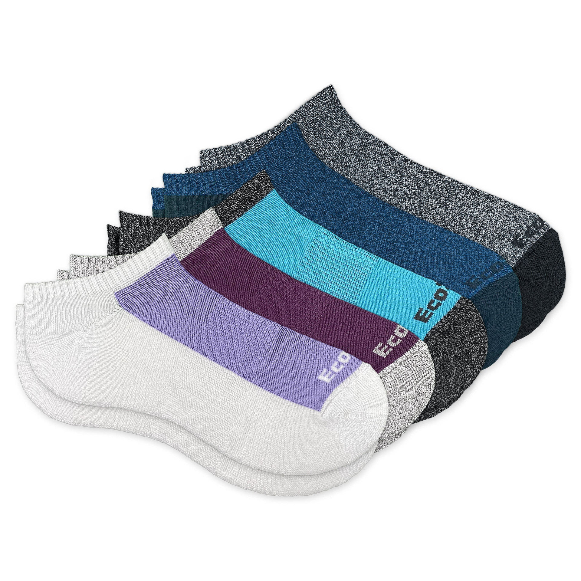 Bamboo Socks by EcoSox - Blister-Free, Ultra-Soft, Wicks Moisture Away
