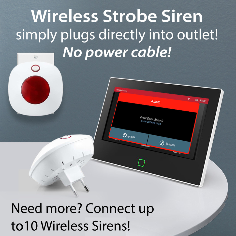 Smart Wi-Fi Alarm System (Gen 2) - 11-Piece (No monthly fees)