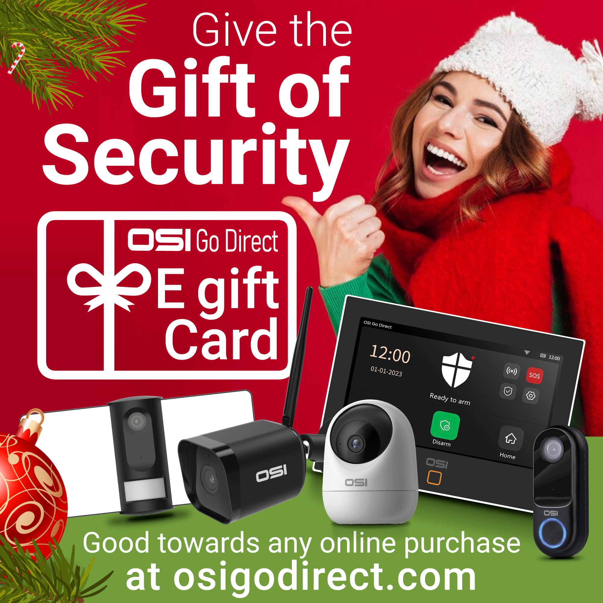 ?Give the Gift of SECURITY this CHRISTMAS! ? - OSI Go Direct
