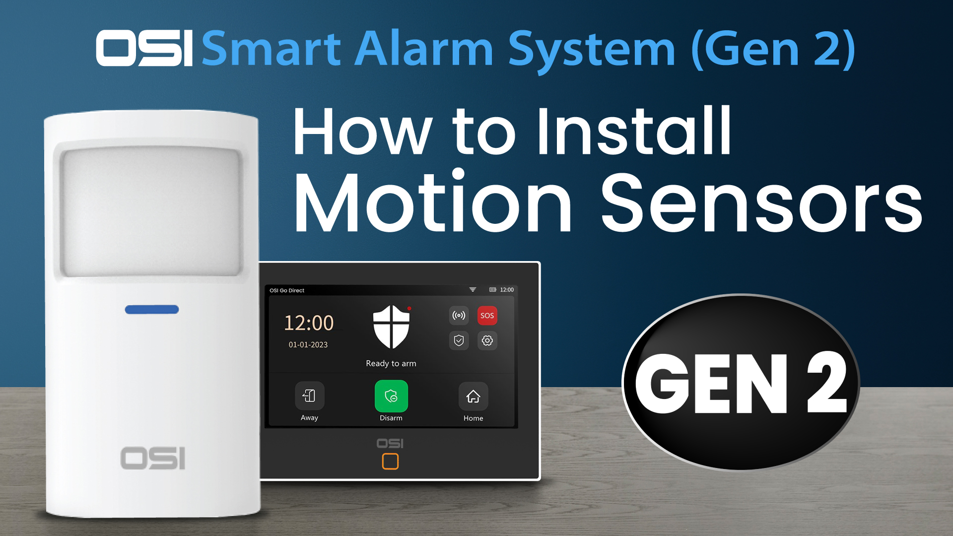 How to Install Motion Sensors with Placement Tips - for OSI Smart Alarm ...