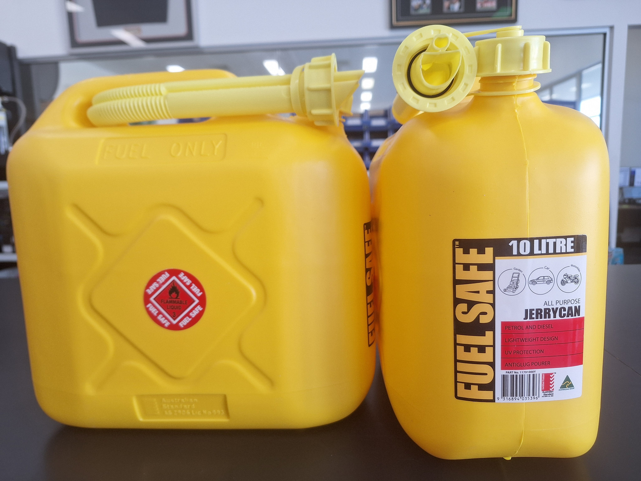 FC10Y 10L Diesel Jerry Can Yellow - Filter Discounters