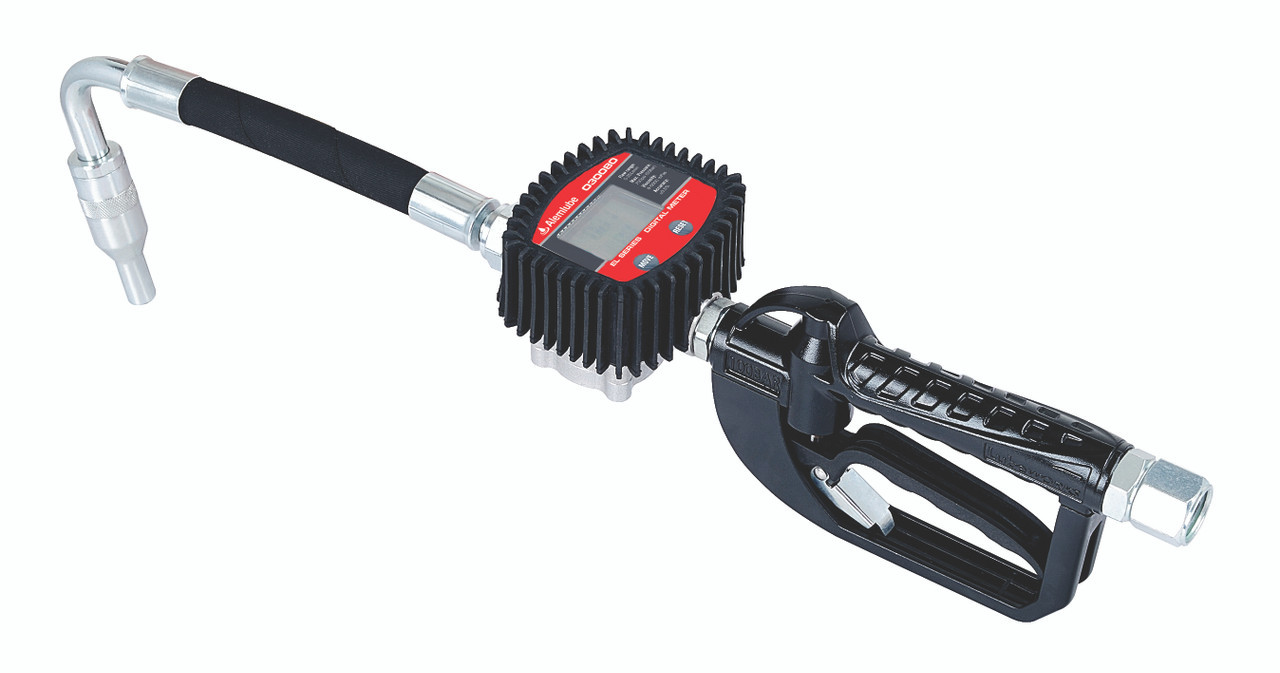 O30080 Alemlube EL Series electronic engine or gear oil meter, 35L/min ...