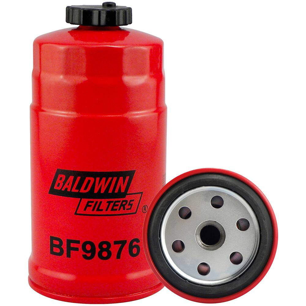 BF9876 Baldwin Fuel Spin-on with Drain - Filter Discounters