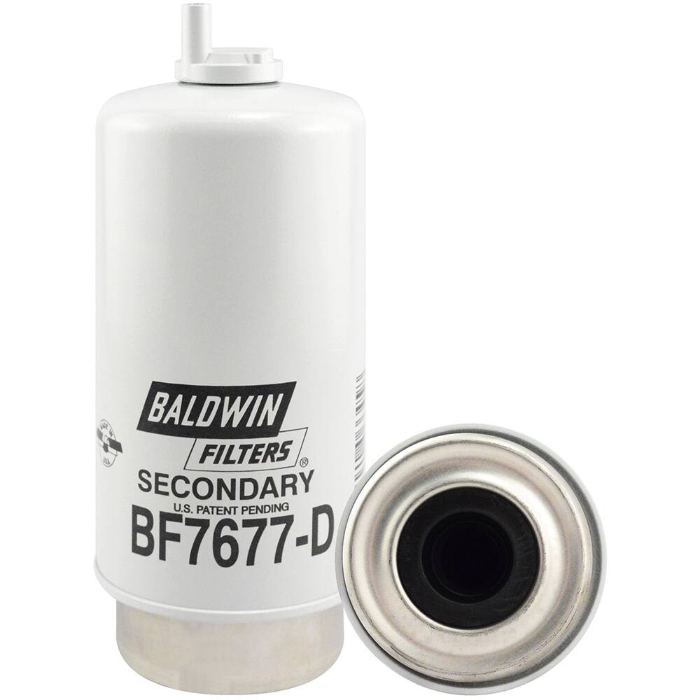 BF7677-D Baldwin Secondary Fuel/Water Separator Element with Drain ...