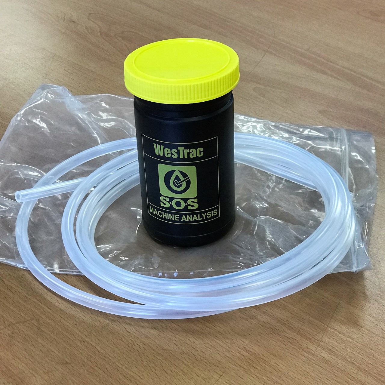 SOSKIT2 YELLOW CAT Westrac SOS Oil Sample Kit (Yellow) - Filter Discounters