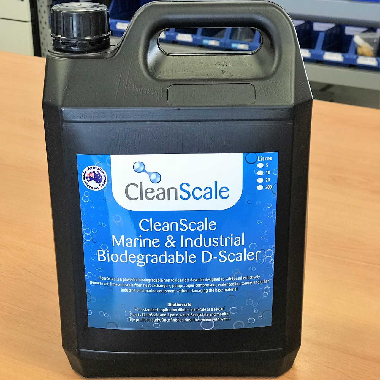 CLEANSCALE 5 CleanScale Marine & Industrial Biodegradable D-Scaler 5L ...