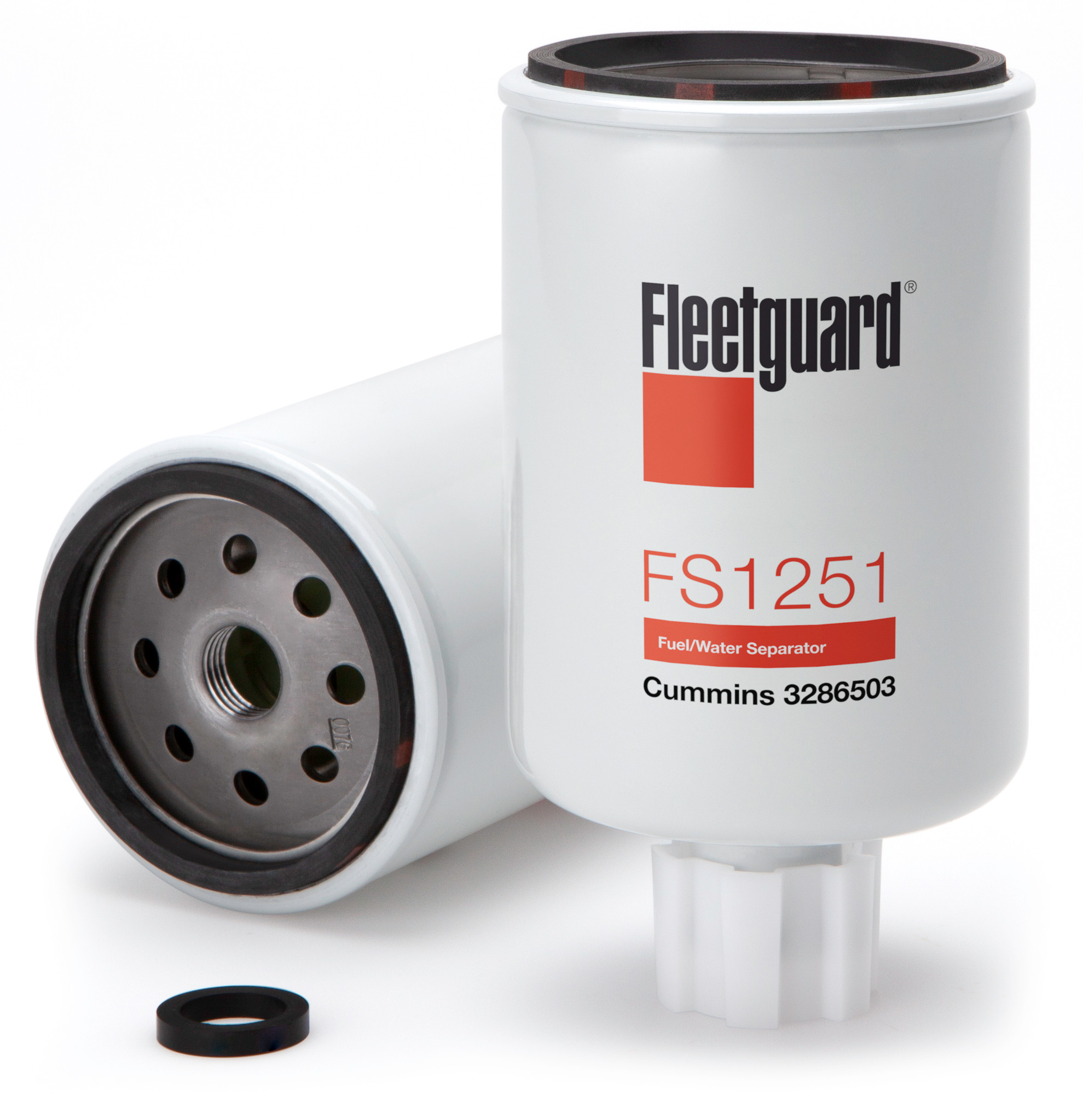 FS1251 Fleetguard Fuel/Water Sep Spin-On - Filter Discounters