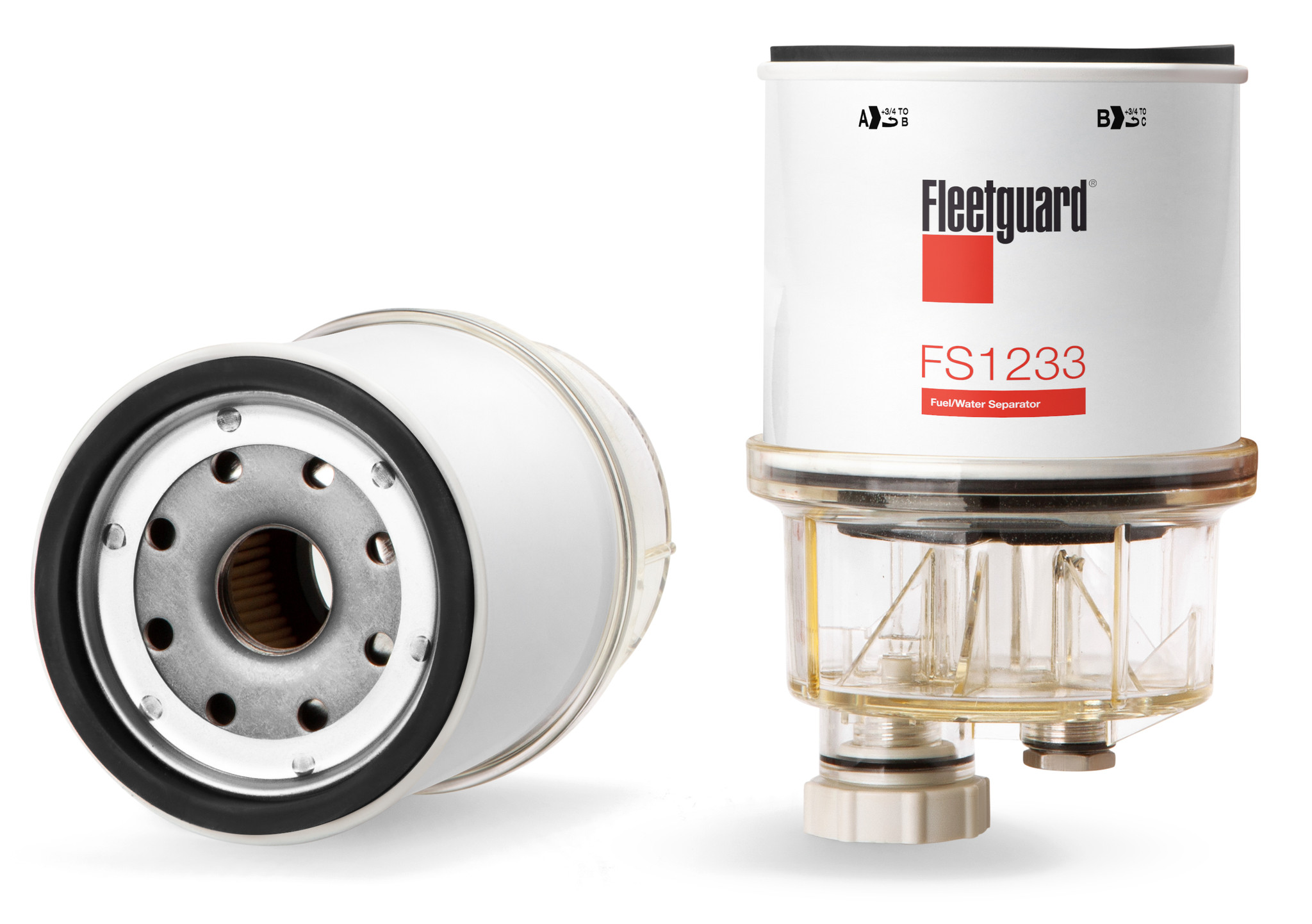 FS1233B Fleetguard Fuel/Water Sep Spin-On - Filter Discounters