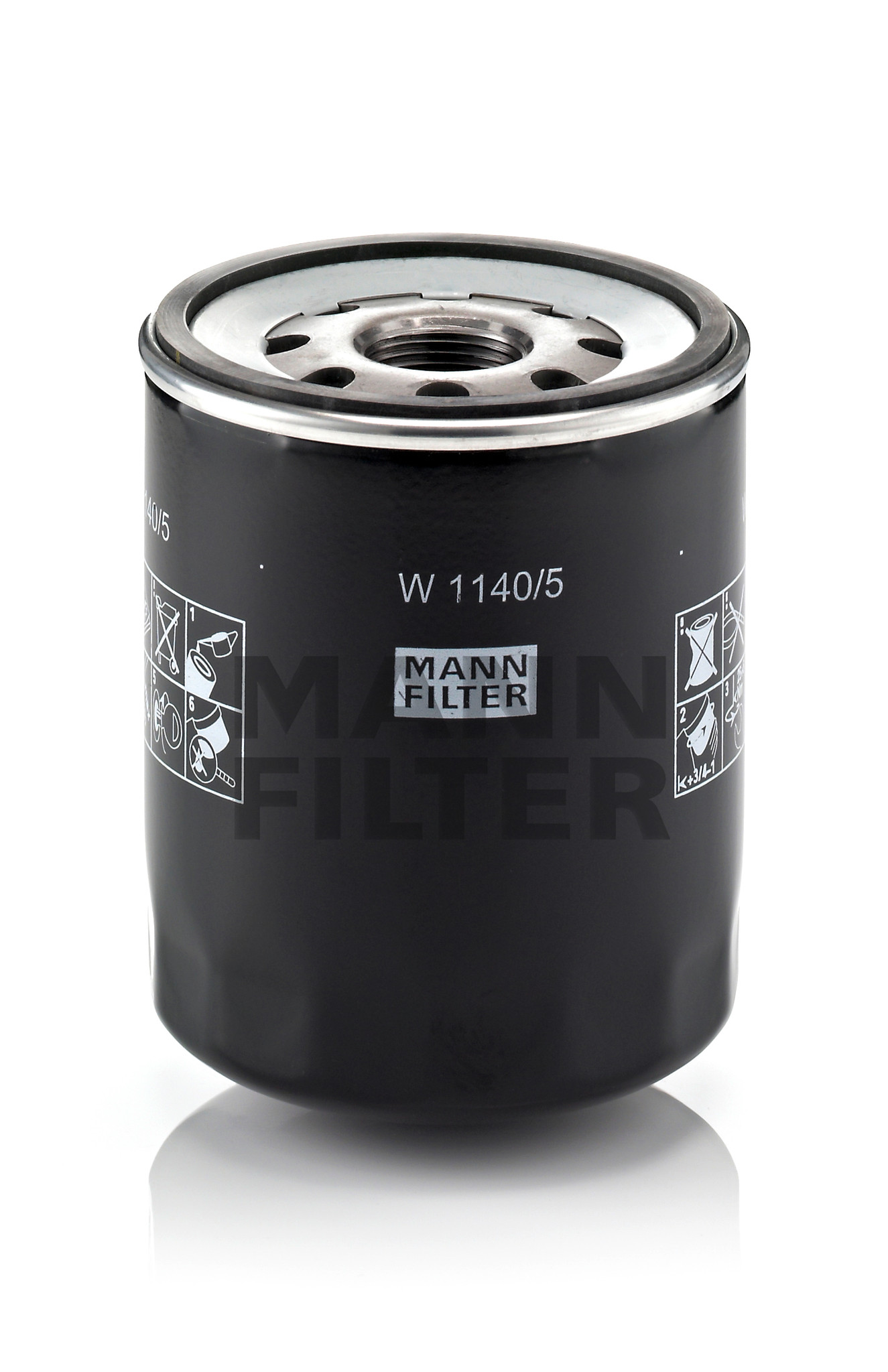W1140/5 Mann Filter Mann Oil Filter - Filter Discounters