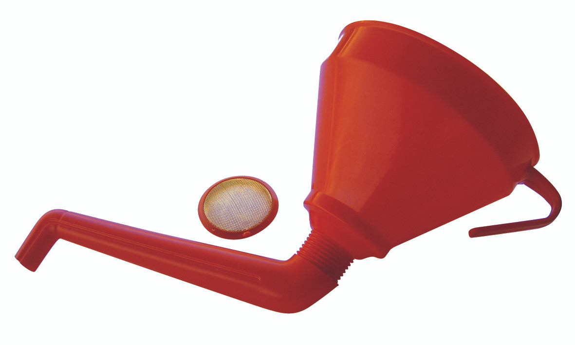11160F Alemlube standard funnel with curved spout, 160mm; - Filter ...
