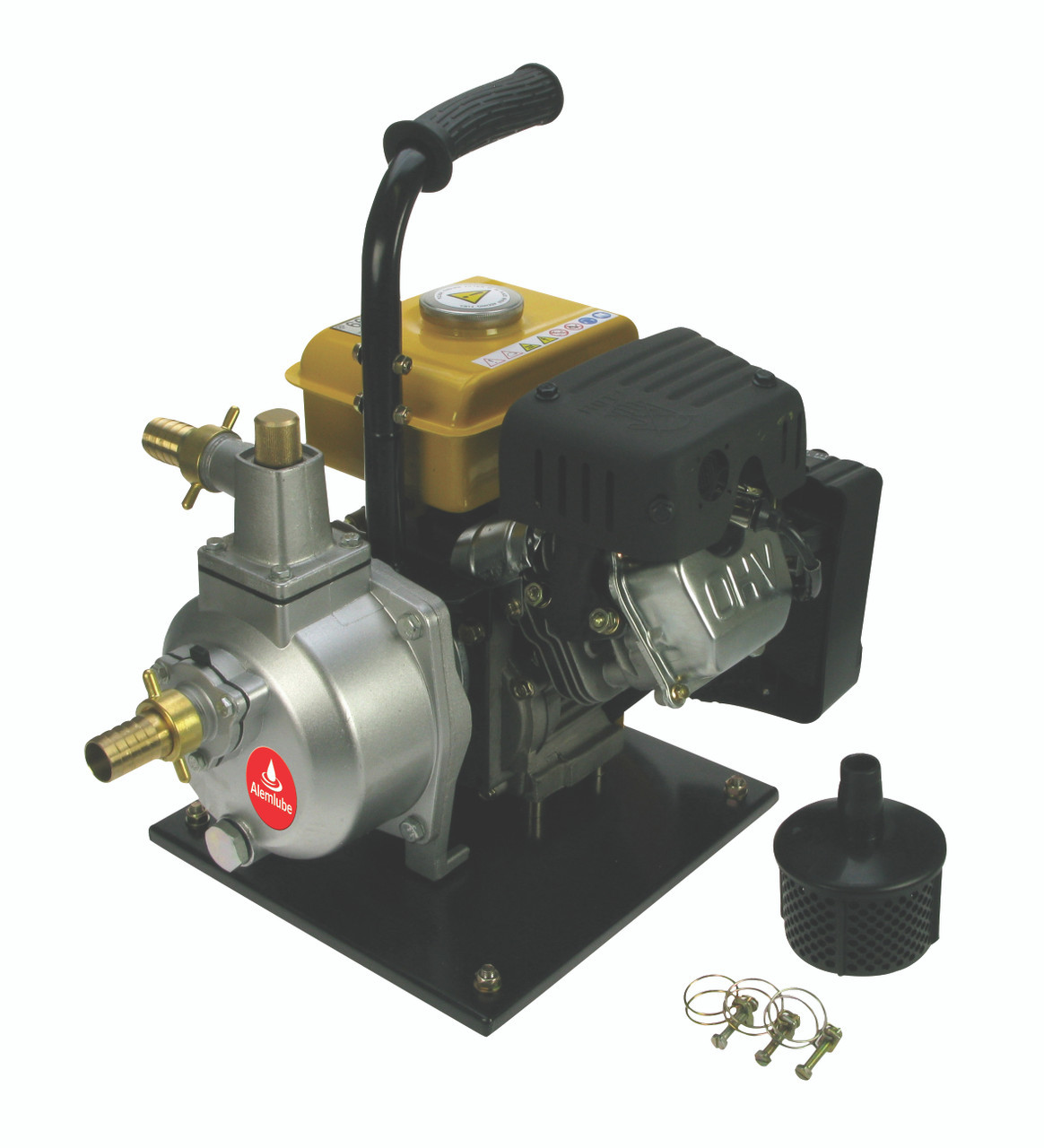 391000N Alemlube petrol driven 1" diesel & water transfer engine pump ...