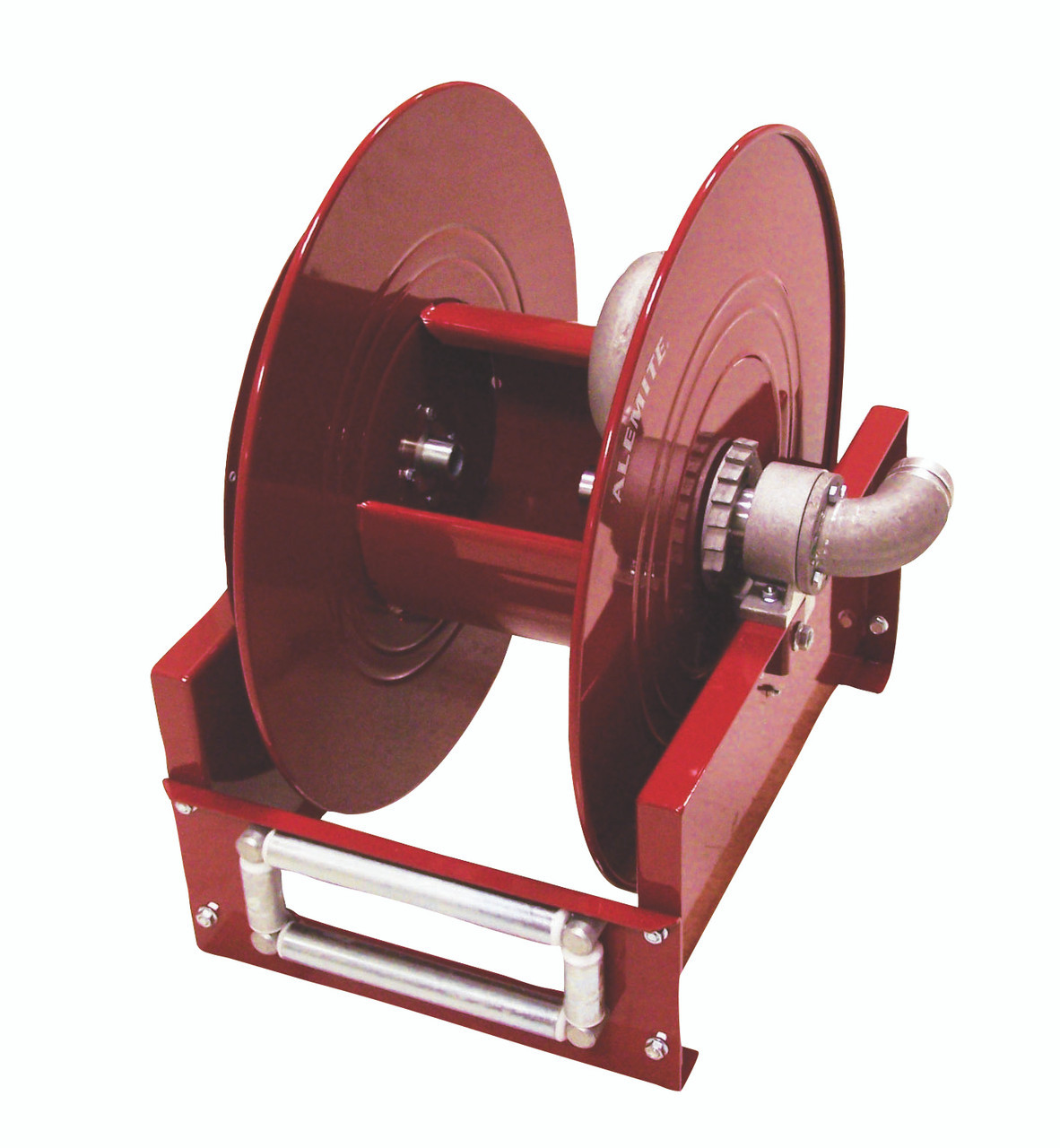 7346 Alemlite Alemite 1-1/2" ID spring rewind hose reel, 15m capacity ...