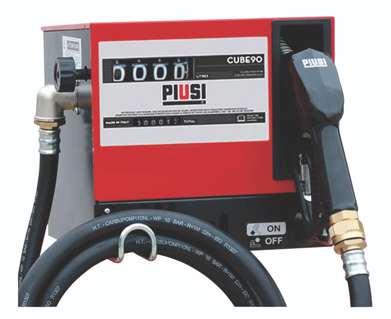 50090 Piusi 240V diesel fuel dispenser 90L/min; - Filter Discounters