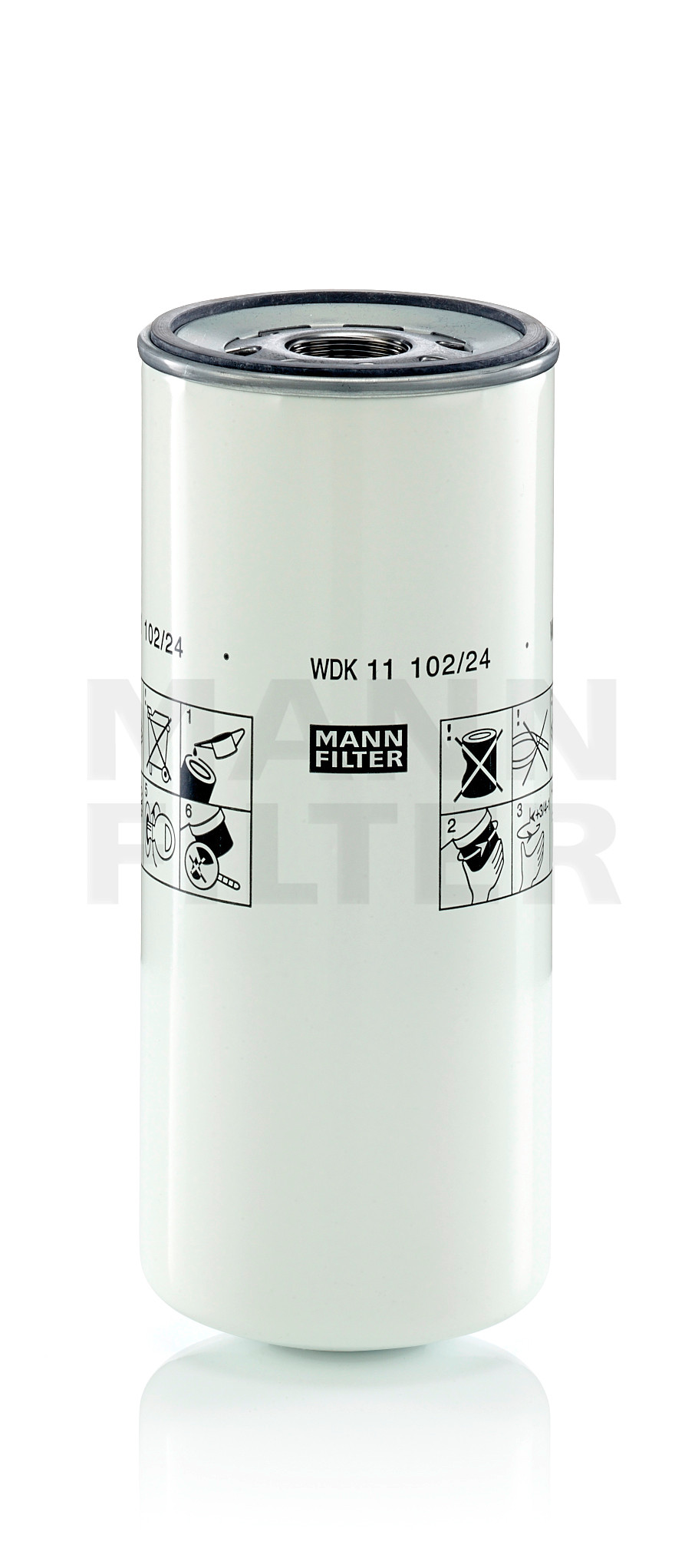 WDK11102/24 Mann Filter Fuel Filter - Filter Discounters