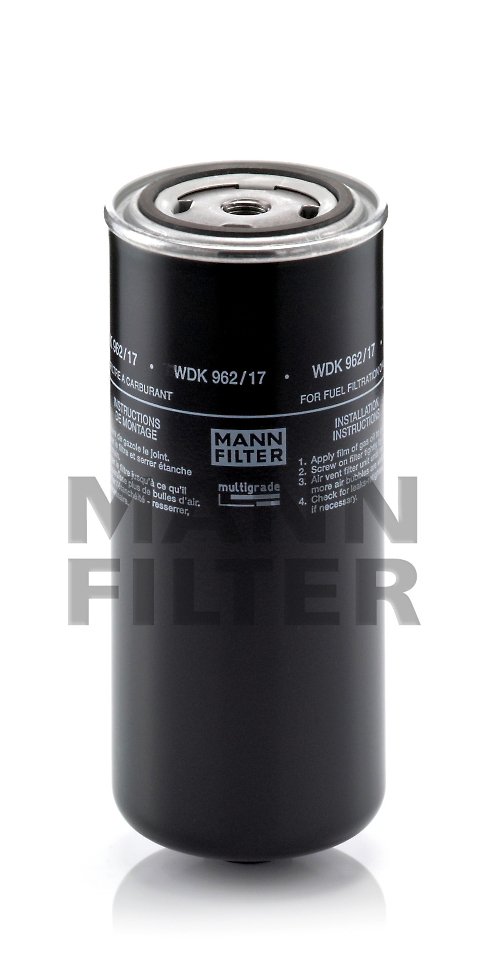WDK962/17 Mann Filter Fuel Filter - Filter Discounters