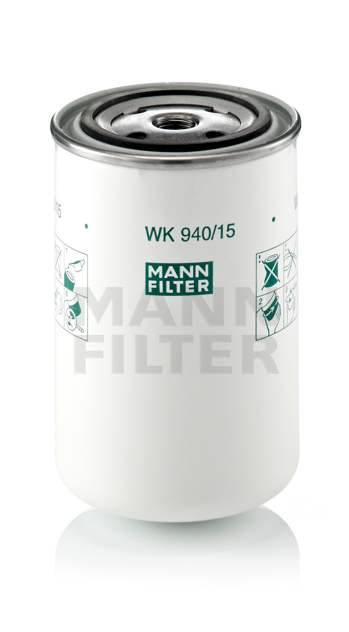 WK940/15 Mann Filter Fuel Filter - Filter Discounters