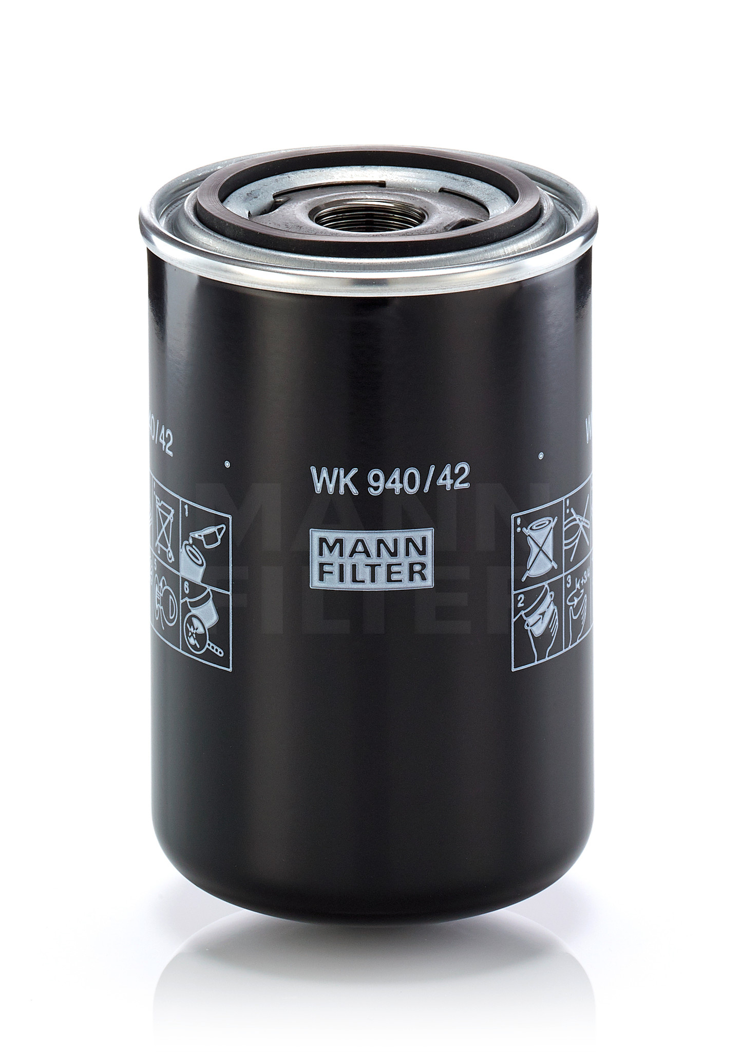 WK940/42 Mann Filter Fuel Filter - Filter Discounters