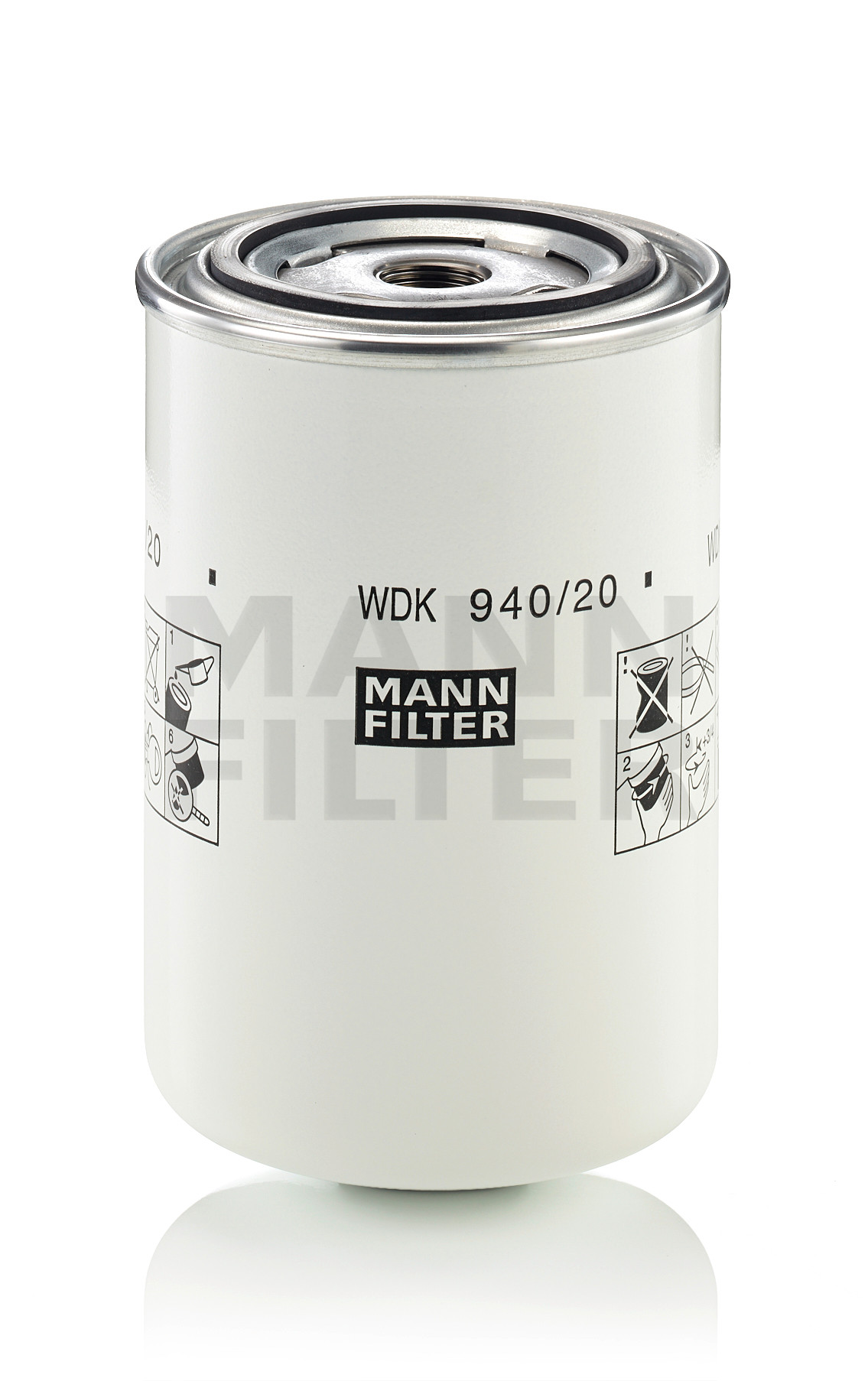 WDK940/20 Mann Filter Fuel Filter - Filter Discounters