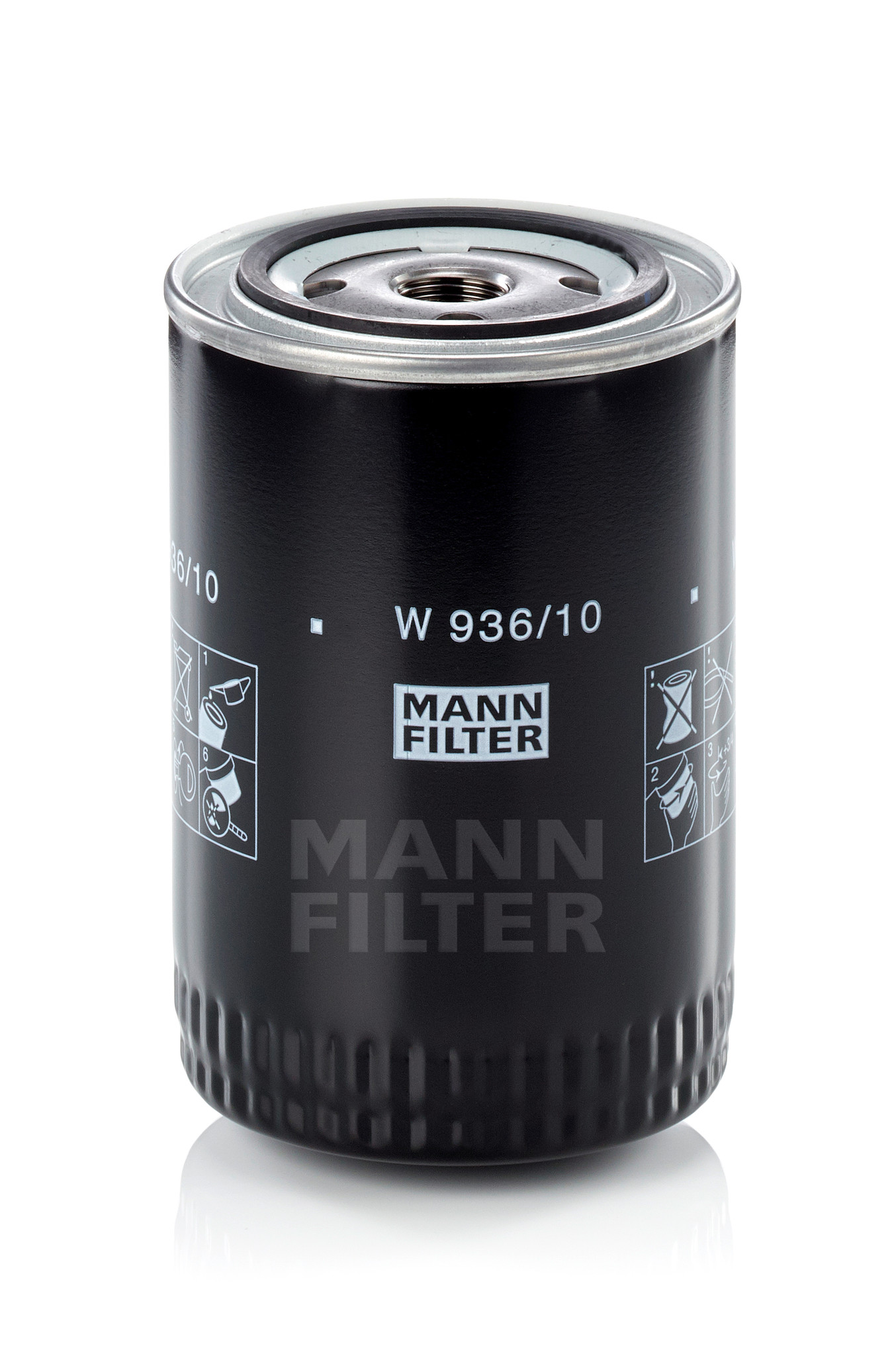 W936/10 Mann Filter Oil Filter - Filter Discounters