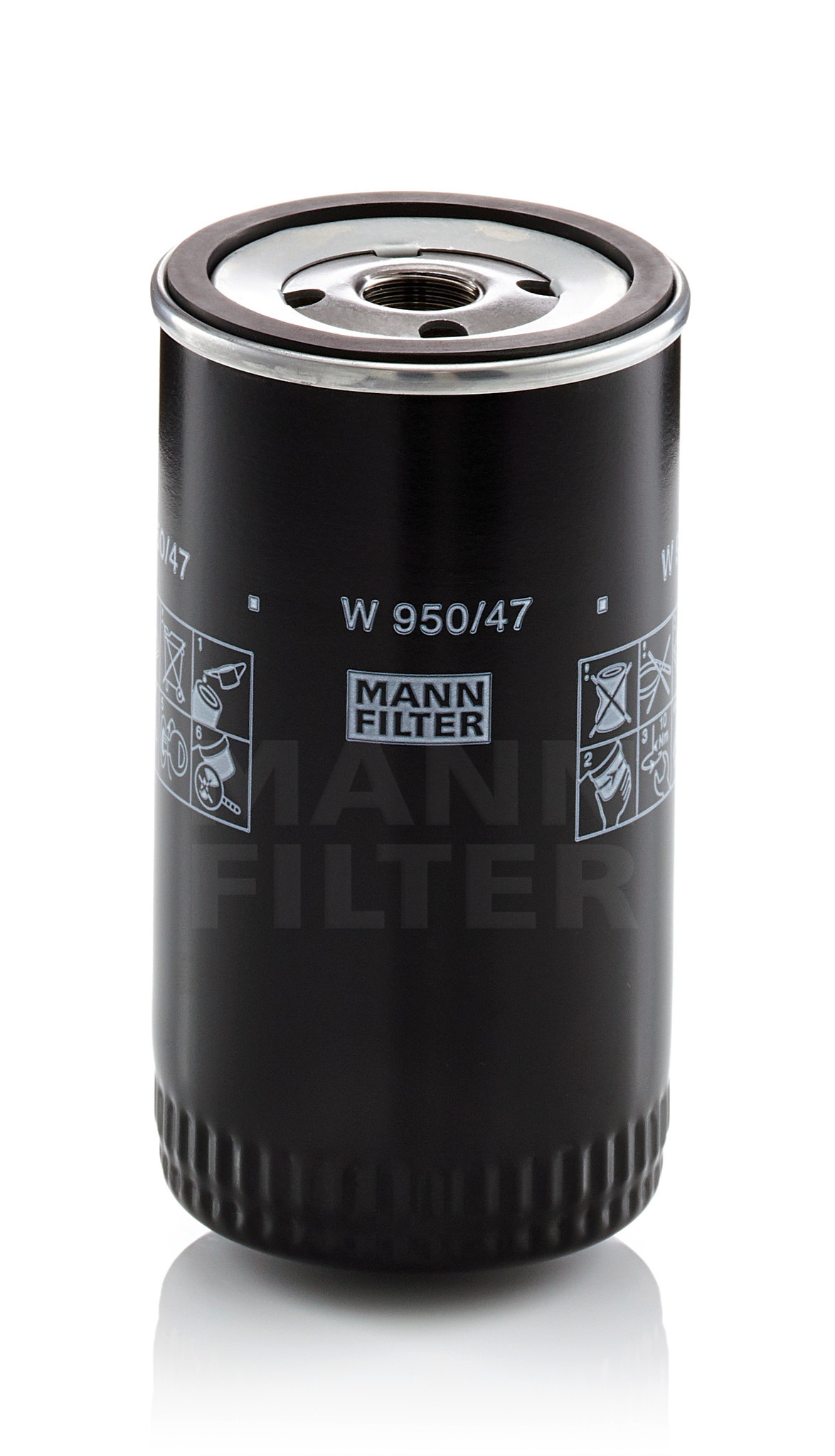 W950/47 Mann Filter Oil Filter - Filter Discounters