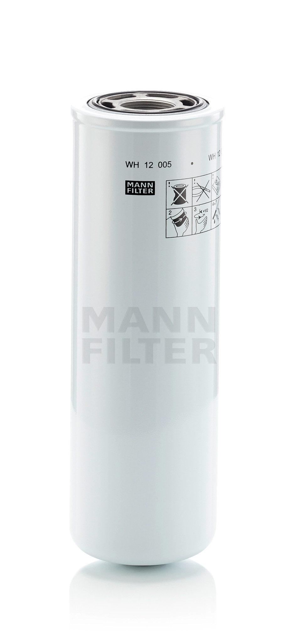 WH12005 Mann Filter Oil Filter - Filter Discounters
