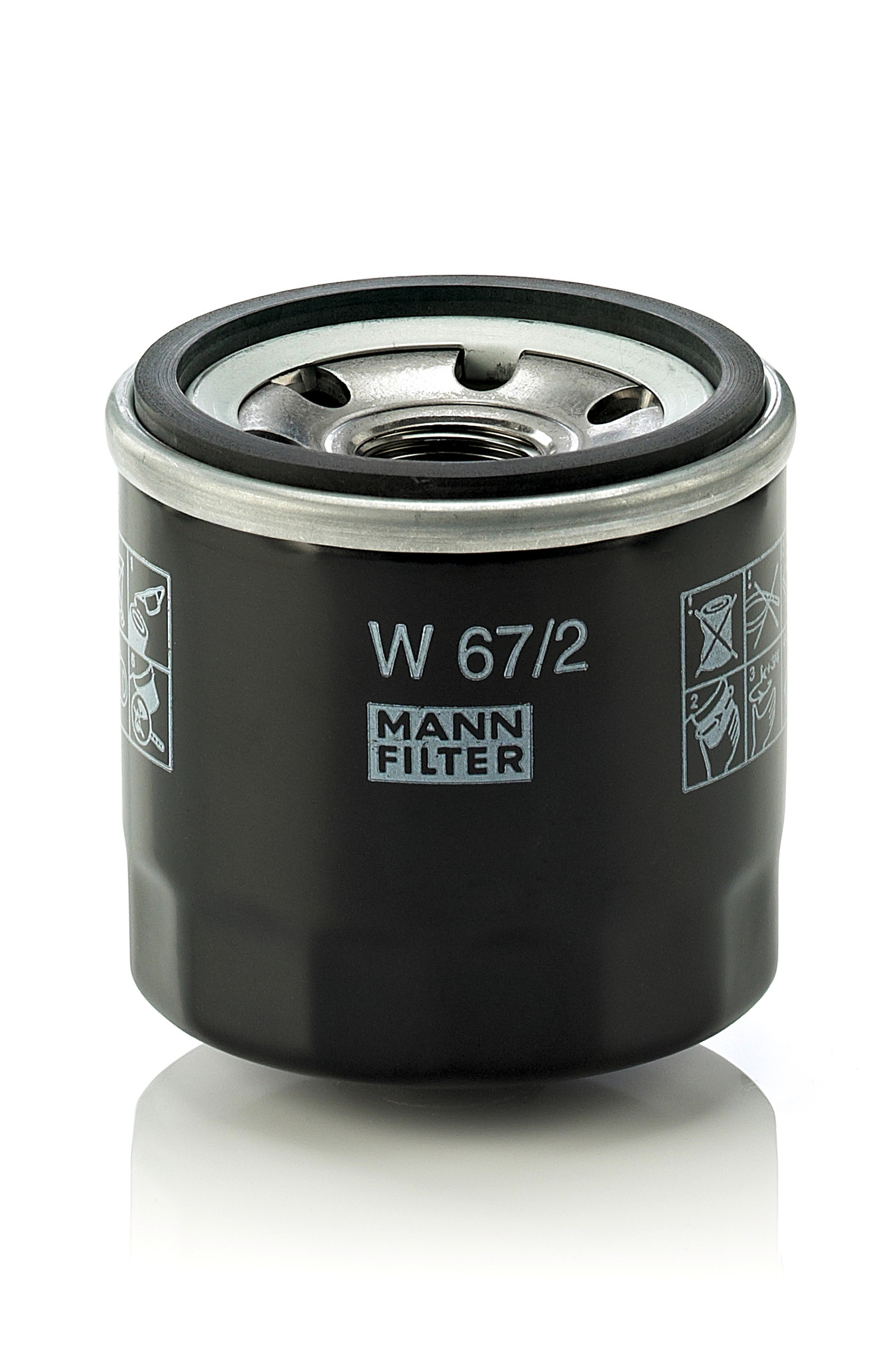 W67/2 Mann Filter Oil Filter - Filter Discounters