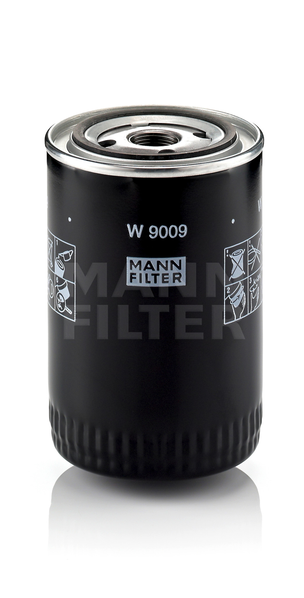 W9009 Mann Filter Oil Filter - Filter Discounters