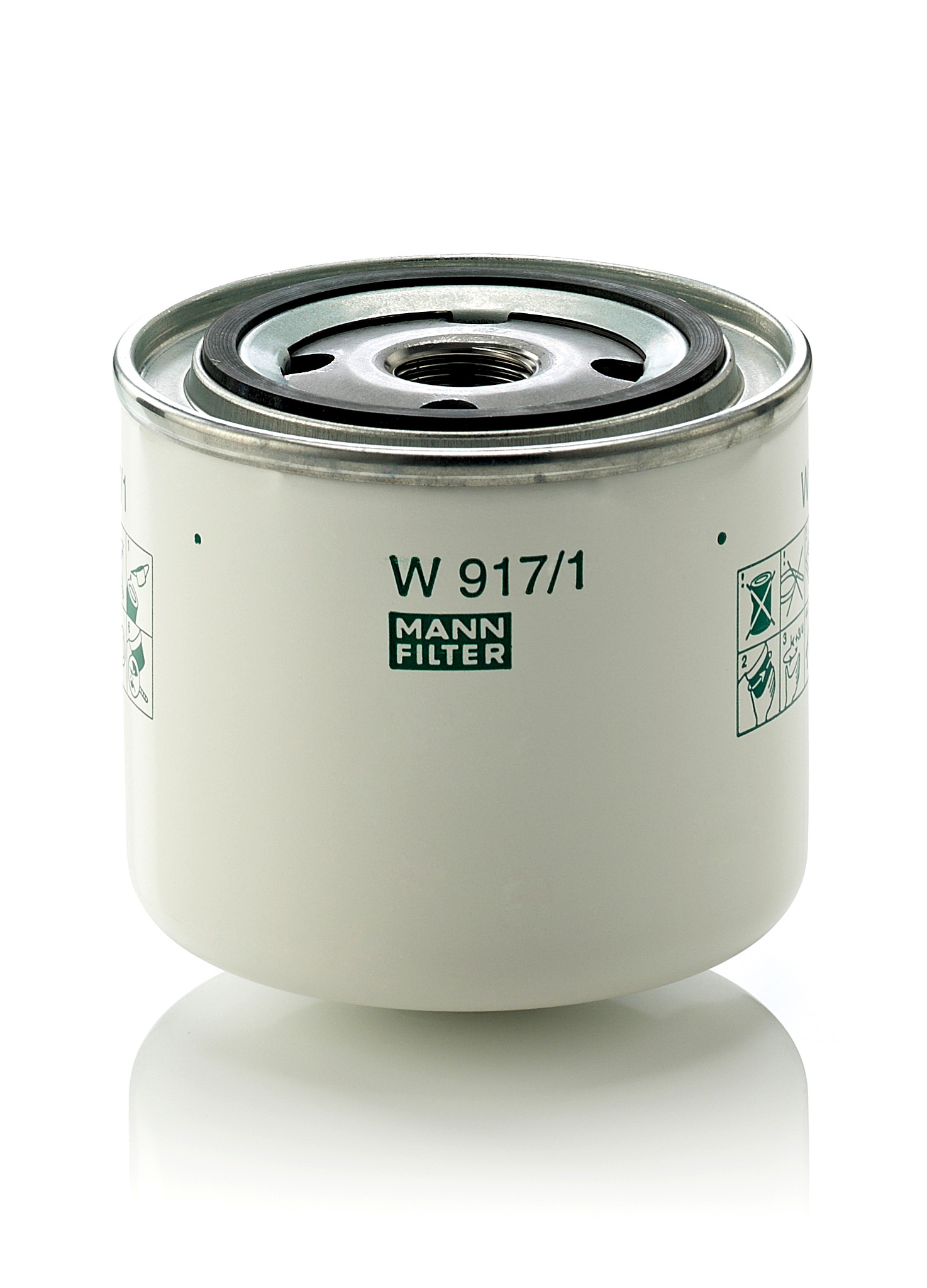 W917/1 Mann Filter Oil Filter - Filter Discounters
