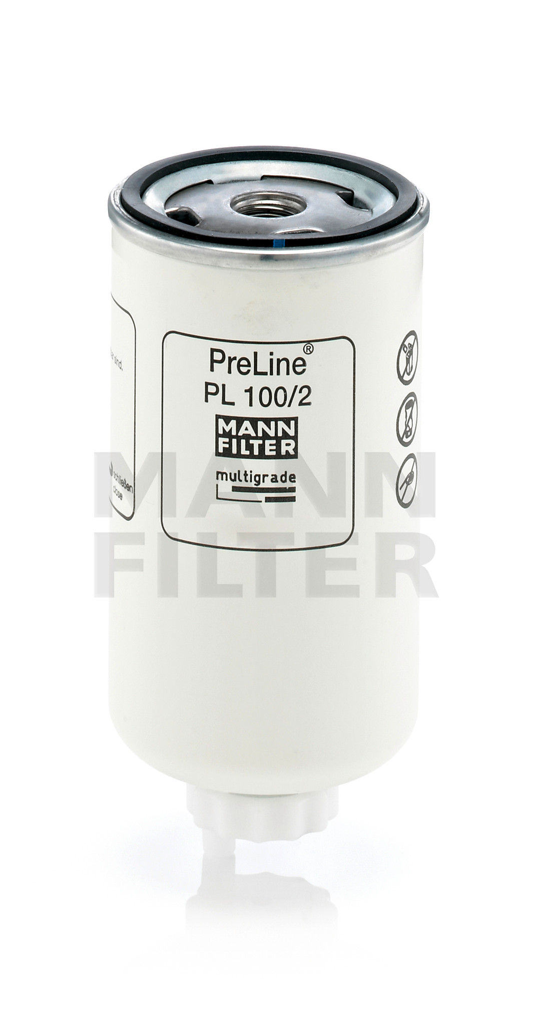 PL100/2 Mann Filter PreLine - Filter Discounters