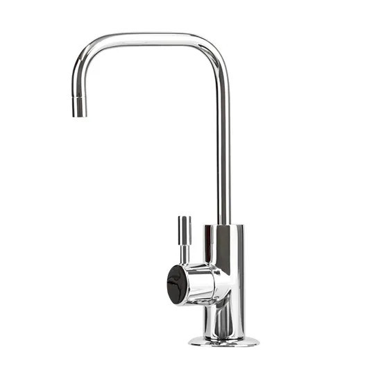 DFU155 Puretec Goose Neck Faucet, Chrome 1/4 Turn