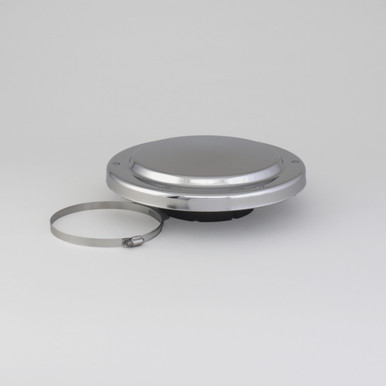 H001756 Donaldson Inlet hood, bright stainless - Filter Discounters