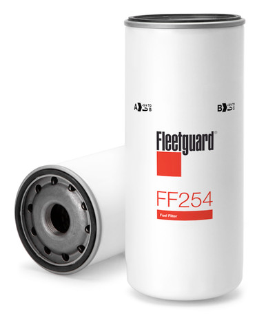 FF254 Fleetguard Fuel, Spin-On - Filter Discounters