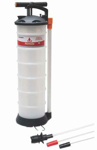 41006N Alemlube manual waste oil extractor 6.5L collection reservoir ...